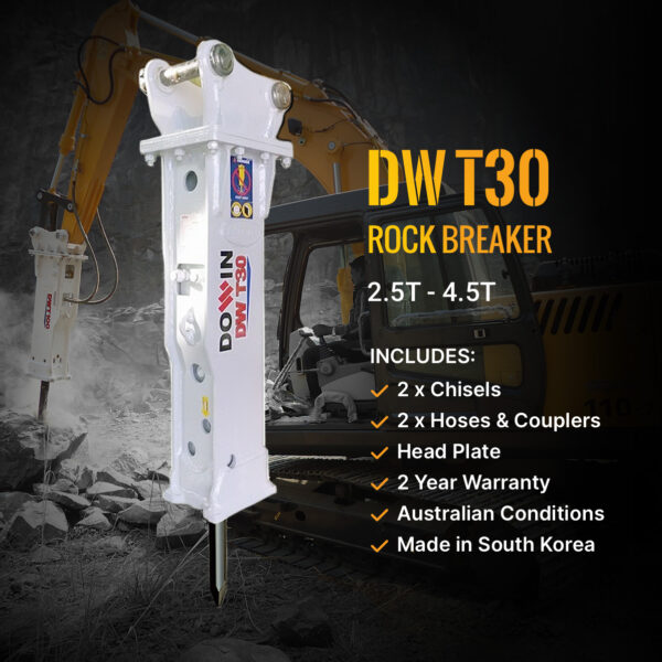 Rock Breakers made for Australian conditions | Buy Online