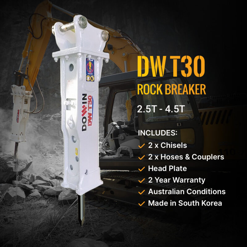 Rock Breakers made for Australian conditions | Buy Online